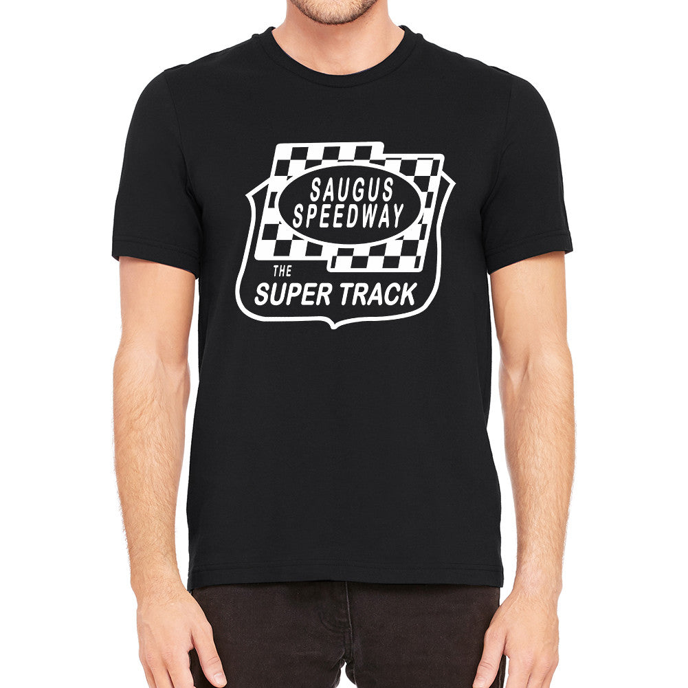 Saugus Speedway Super Track Black Men's T-Shirt – Valley Relics Museum ...